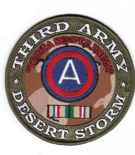 3rd Army Desert Storm Patch NEU | eBay
