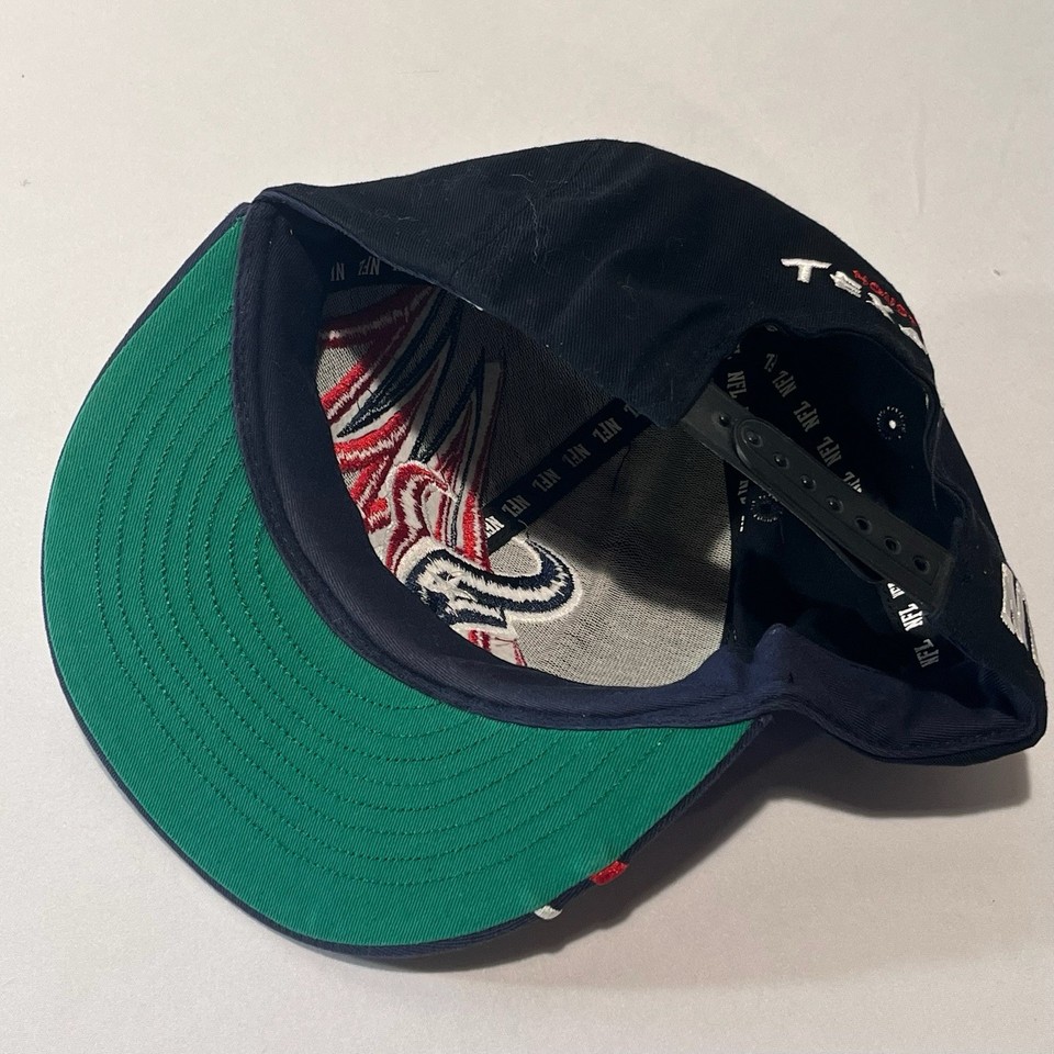 Houston Texans NFL Team Apparel Baseball Cap Black w Blue/Red/White ...