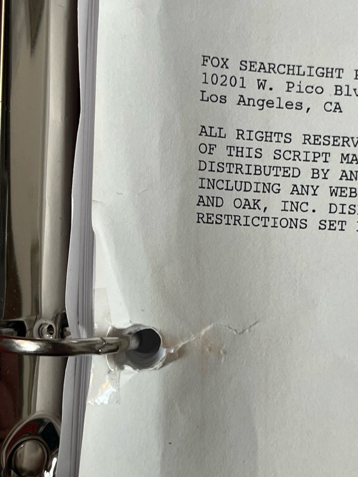 JOJO RABBIT Cast Facsimile Signed FYC Script TAIKA WAITITI 2019 OSCAR ...