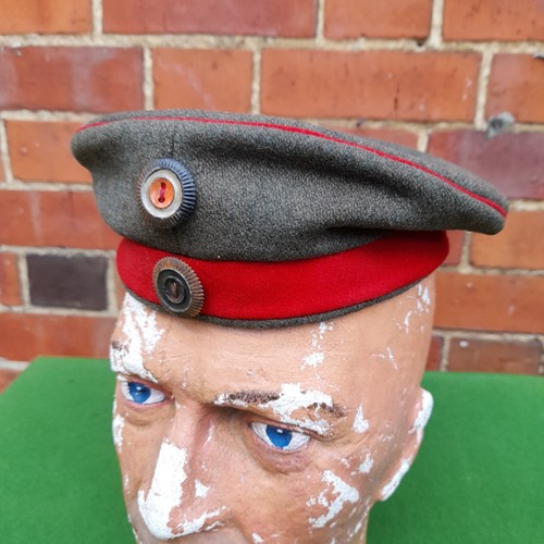 WW1 German Original EM Field Service Cap Feldmutze M07 Pat Complete ...