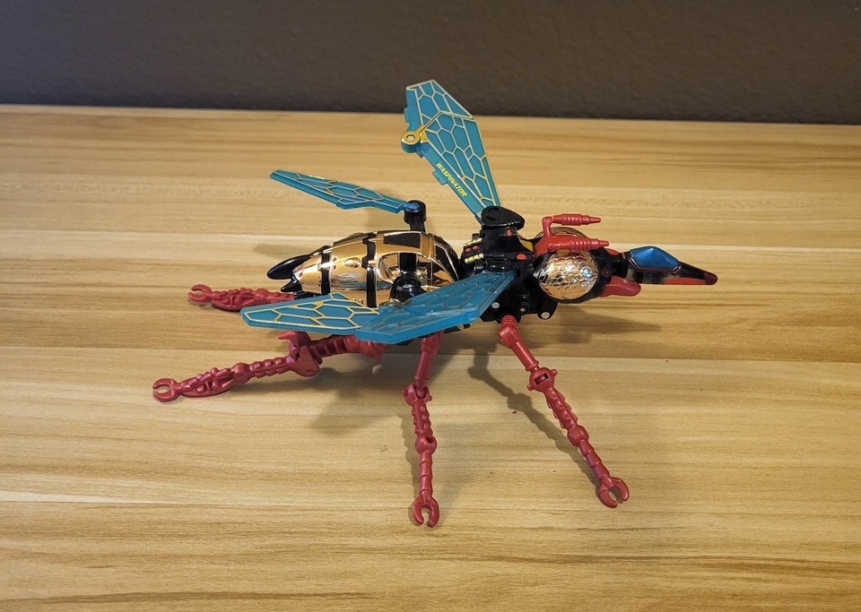 1998 Vintage Hasbro Transformers Beast Wars Waspinator Transmetal ...