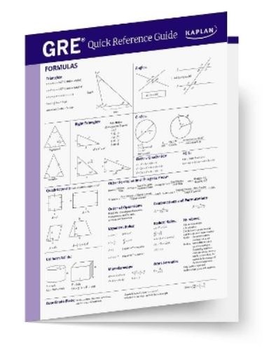GRE Quick Reference Guide (Taschenbuch) (US IMPORT) 9781506296548 | eBay.de