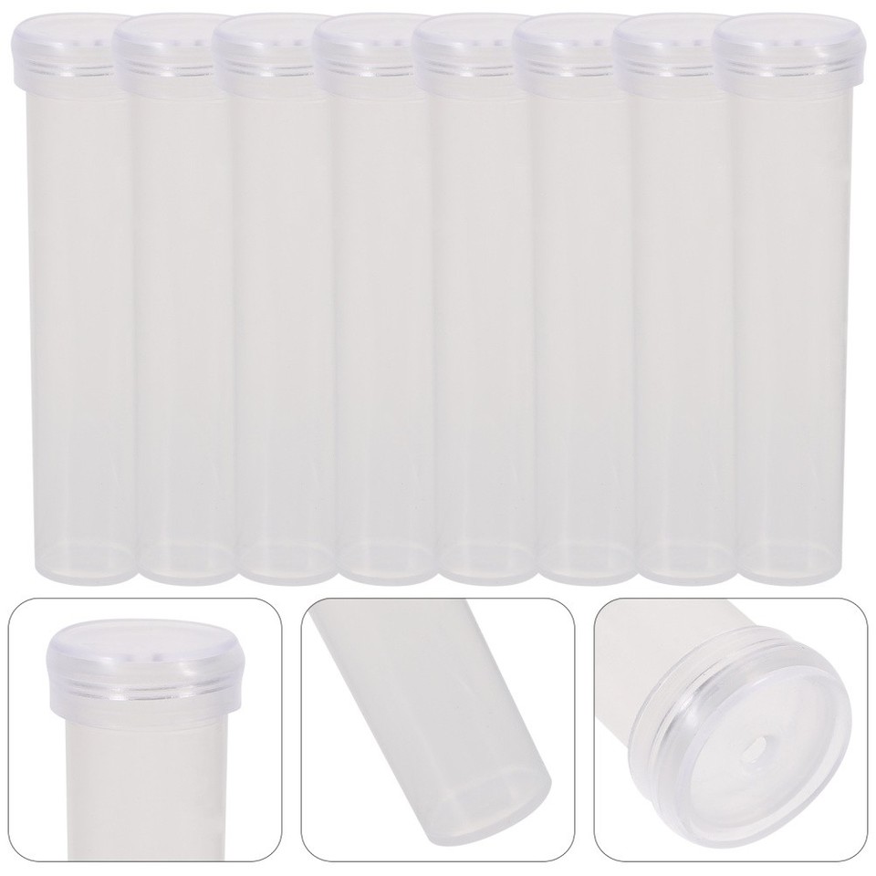 25/50/100/200pcs Floral Water Tubes small Flower Plastic Tube | eBay ...