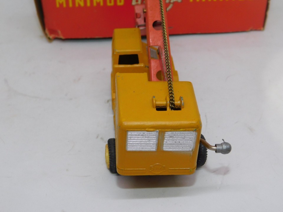 Gama Faun 922 Mobile Bagger Trucks Crane YELLOW & ORANGE VERY RARE | eBay