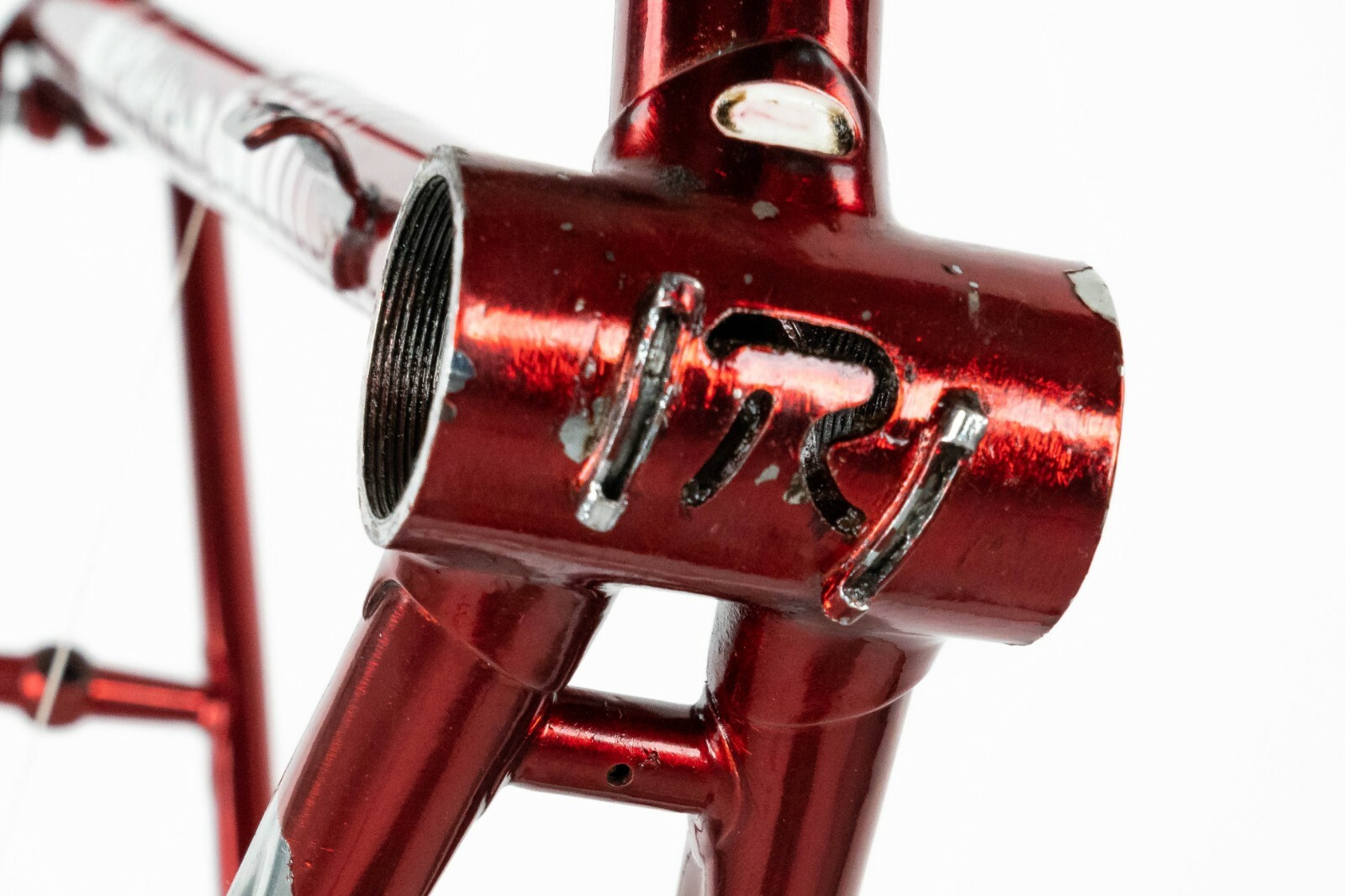 ROSSIN SUPER RECORD VELOCHROMED COLUMBUS STEEL VINTAGE FRAMESET FRAME ...