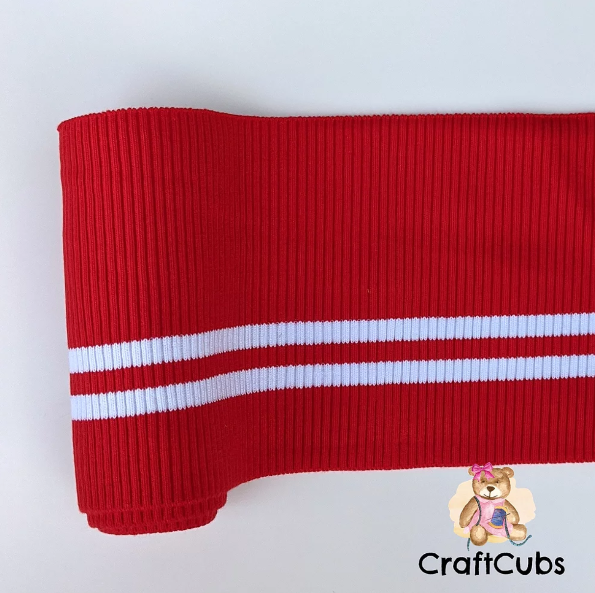 Striped 2 x 2 Ribbing Available In Different Colours // perfect for ...