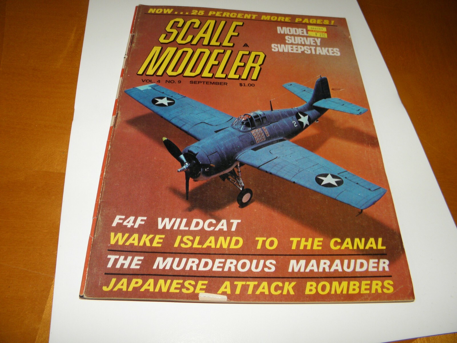 Scale Modeler Magazine V4 #99 Sept 1969 WWII Aircraft Models Photos ...
