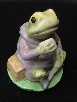 Beatrix Potter Jeremy Fisher Frog Toad 3" Figurine 1989 Royal Albert | eBay
