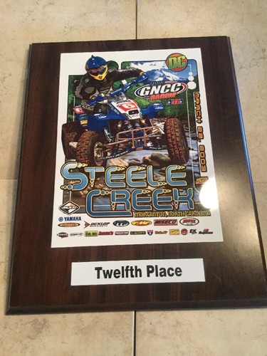 LAEGER'S LOBO ATV AMA GNCC MSR RACING YFZ450R PLAQUE AWARD ROLL DESIGN ...