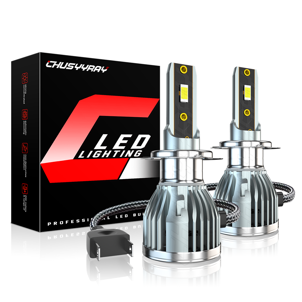 2X Car LED Headlight Bulbs Kit H7 High Low Beam For Smart Fortwo 2008 ...