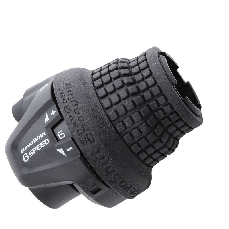 Shimano RevoShift SL-RS25 Twist Grip Shifter -6/7/18/21 Speed Black Set ...
