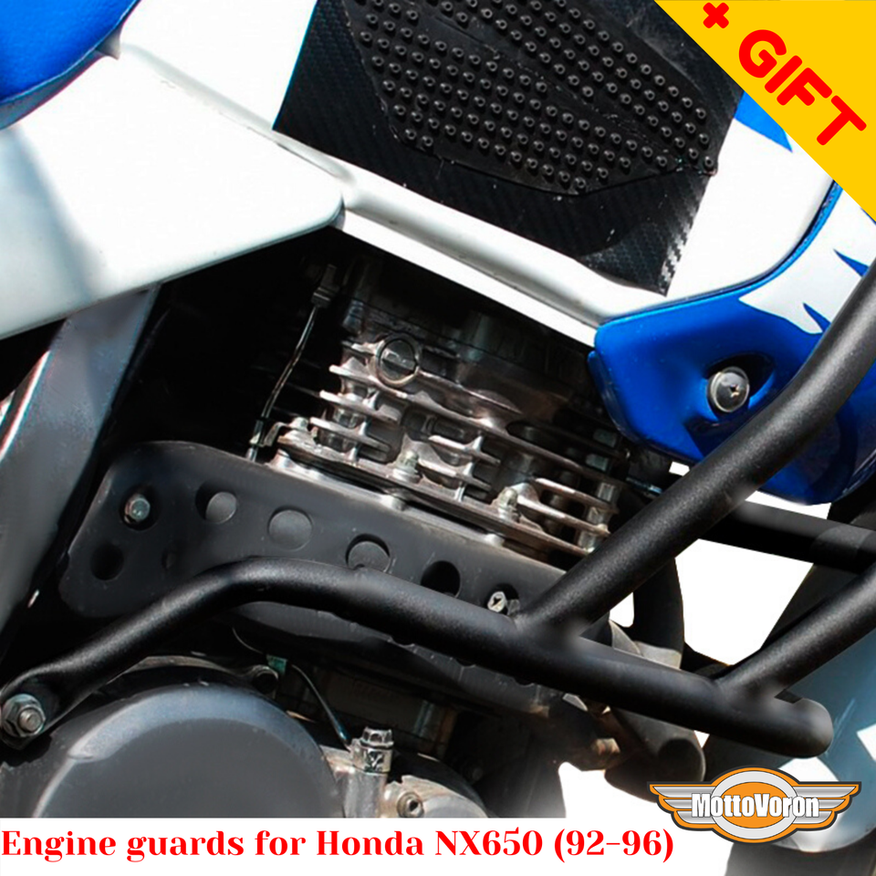 For Honda NX 650 Dominator crash bars NX650 RD02 engine guard (1992 ...