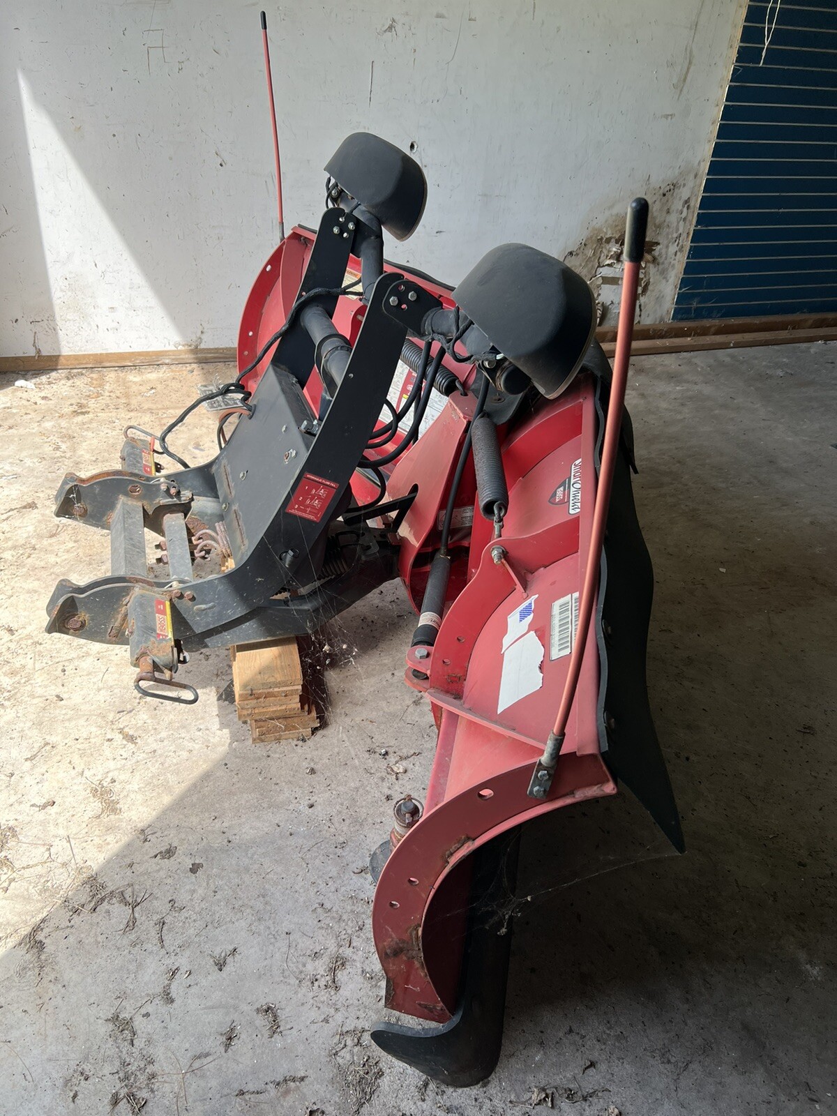 The Boss 8’2 Power-V Snowplow SmartHitch2 Used | eBay