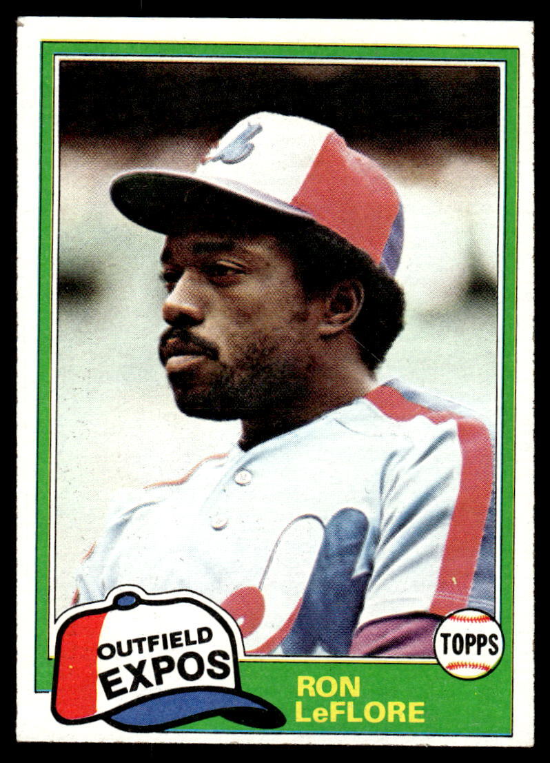 1981 Topps Ron LeFlore #710 Montreal Expos Baseball Card | eBay