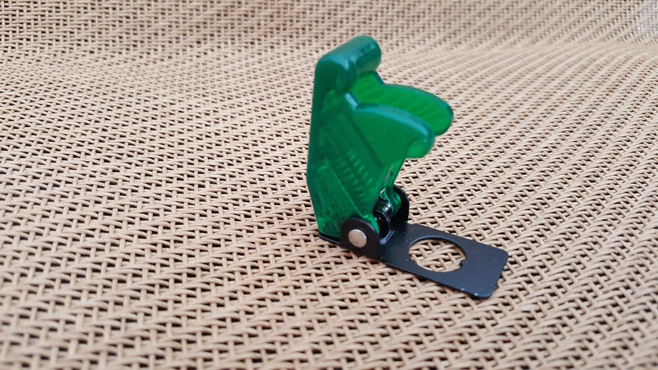 4p 12v Toggle Switch Safety Cover Guard Military Racing Car Boat Truck ...