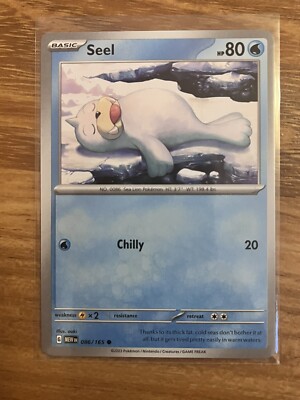 Seel #86 Pokemon Scarlet & Violet 151 | eBay