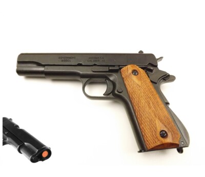 Denix 1911 A1 Non-Firing Full Size Collectible Replica Prop Gun Light ...