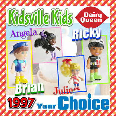 Dairy Queen DQ 1997 KIDSVILLE KIDS Small Kid CHARACTER Figure YOUR Toy ...