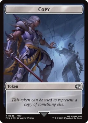 Copy // Moogle Token Surge Foil - FIN 0025/0034 NM - MTG Magic | eBay