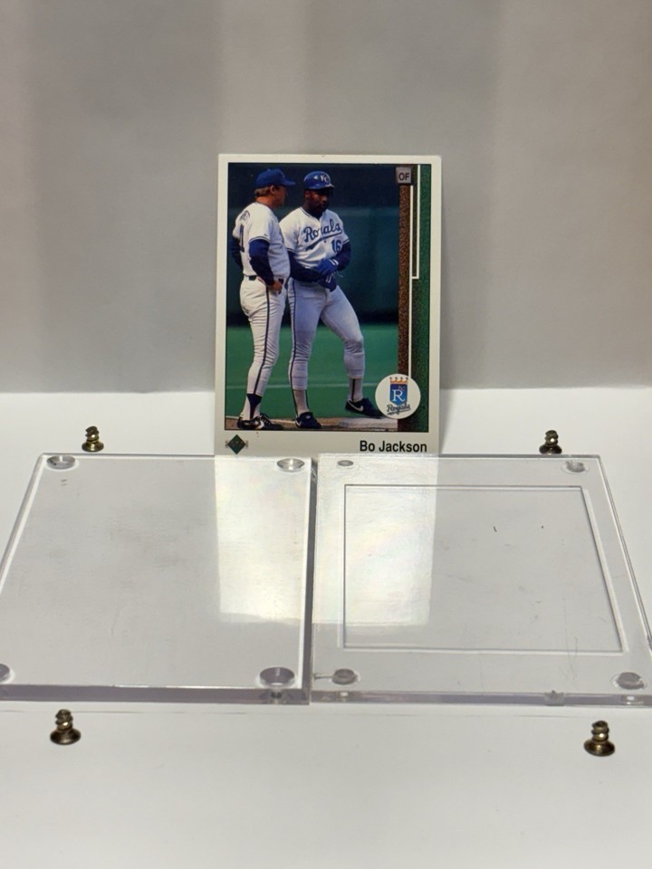 1989 Upper Deck - Bo Jackson #221 ERROR CARD with "Rey Palacios Stats ...