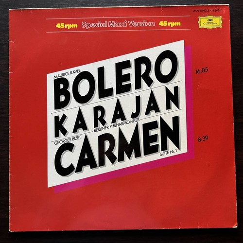 German DG Special 45 Rotation LP Karayan Lovell [Bolero] Bizet [Carmen ...