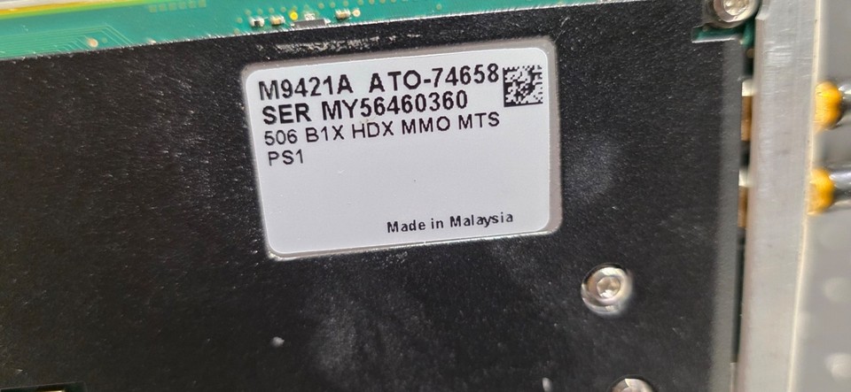 Keysight M9421A VXT Vector Transceiver w/ OPTs 506, B1X, HDX, MMO, MTS ...