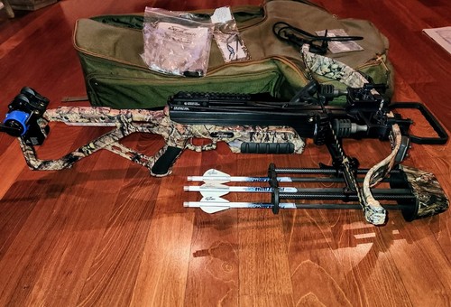 Excalibur Crossbow Micro 380 with Charger EXT Crank and accessories ...