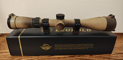 Leupold VX-Freedom 4-12x40 Tri-Moa Reticle Rings Butler Creek Scope ...