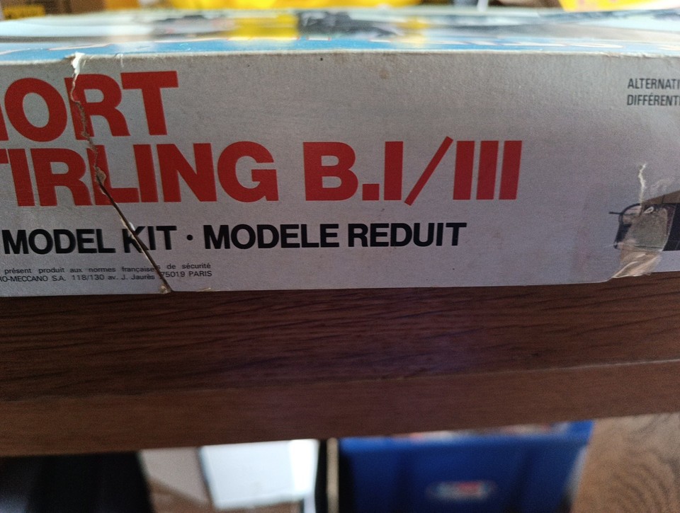 Airfix Vintage Model Kit Short Stirling B.I./III 1/72 Scale | eBay UK