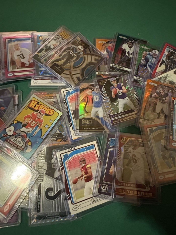 500+Huge Sports Cards Lot Graded/Autos/Patches/Numbered,Rookies ...