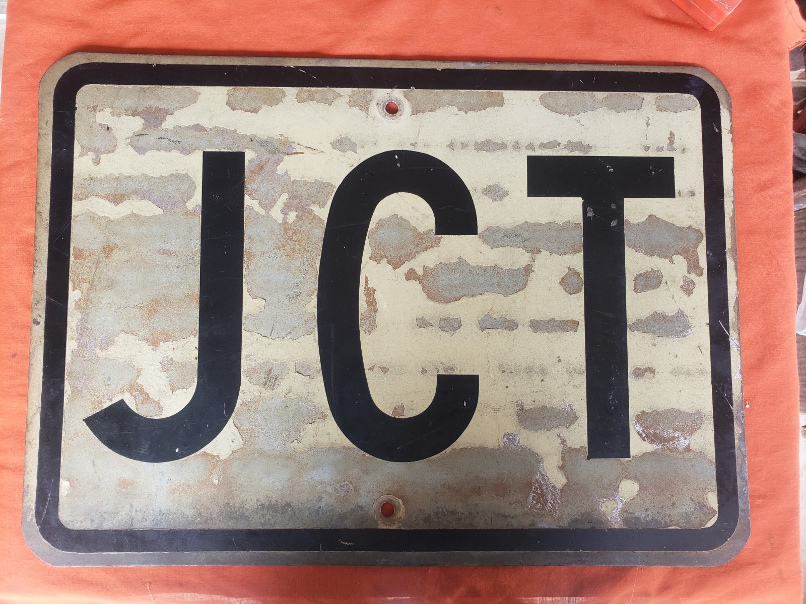 VGT Street Traffic Road Highway Sign JUNCTION White JCT 21 X 15 Heavy ...