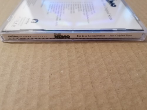 FINDING NEMO THOMAS NEWMAN DISNEY FYC BEST ORIGINAL SCORE CD SOUNDTRACK ...