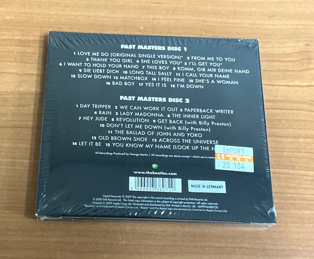 Beatles Past Masters Remastered