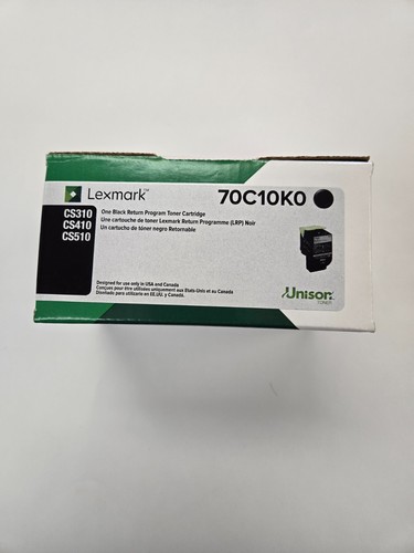 Lexmark 70C10C0, 70C10K0 Return Program Toner | eBay