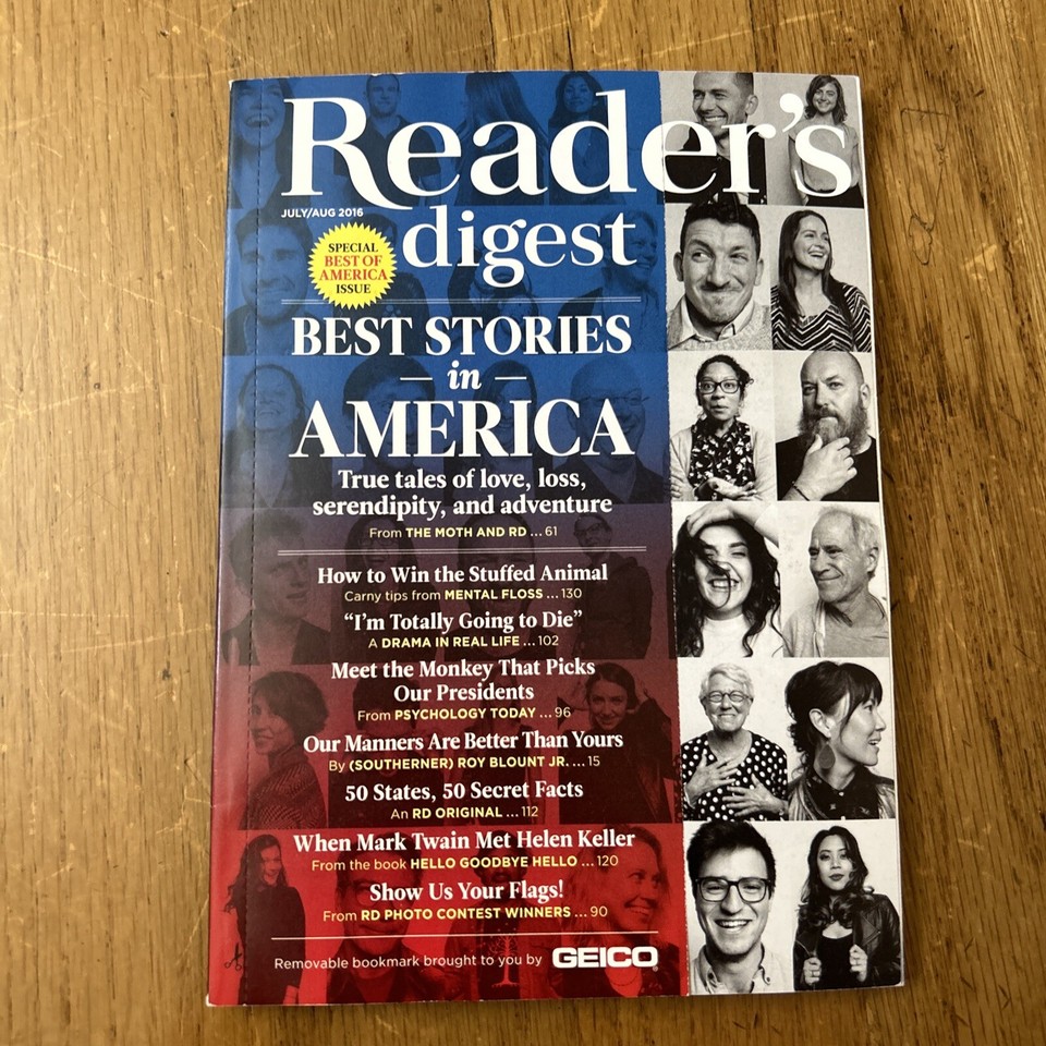 Reader's Digest Magazine Lot of 8 Issues 2016, 2021, 2022 | eBay