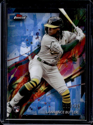 2024 Topps Finest Lawrence Butler Sky Blue Refractor RC #136/325 #86 | eBay