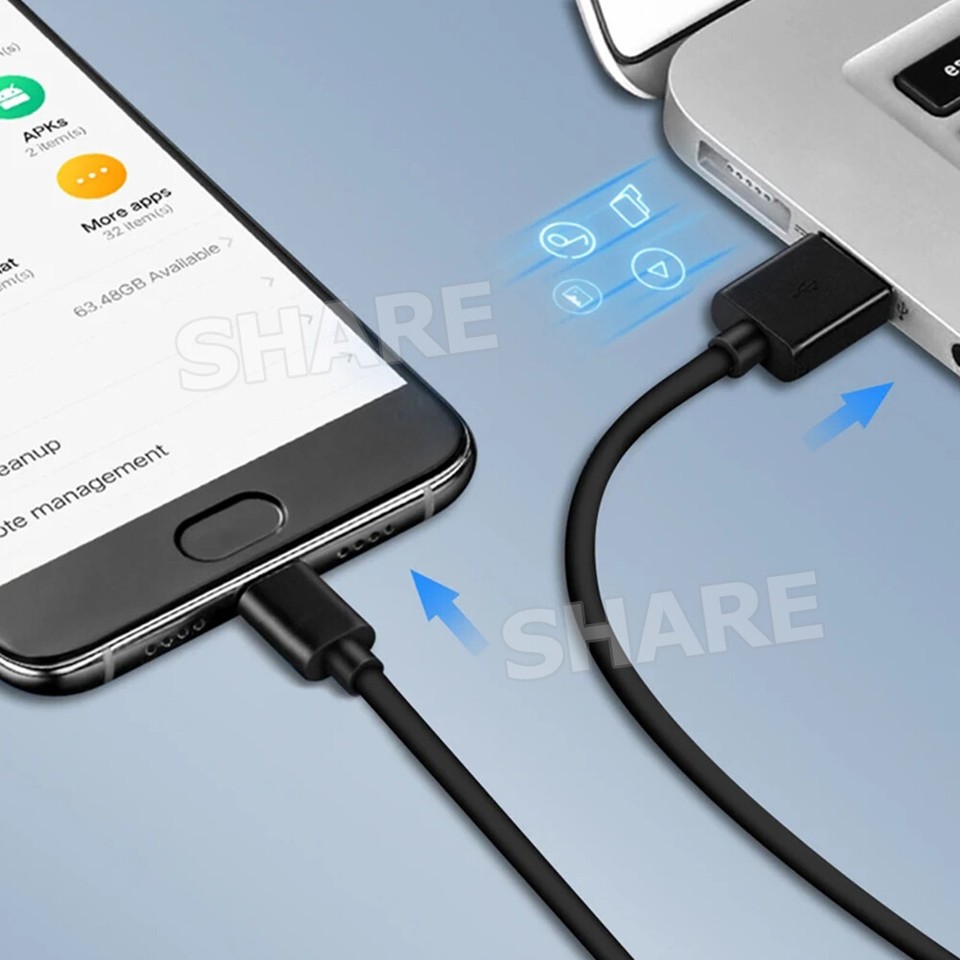 50cm 25cm 10cm Type C cable to USB Type A short small USB-C Male Data ...