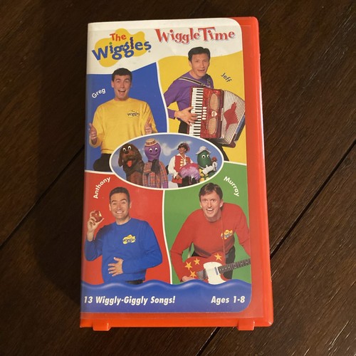 The Wiggles - Wiggle Time VHS Red Clamshell Case 45986025128 | eBay