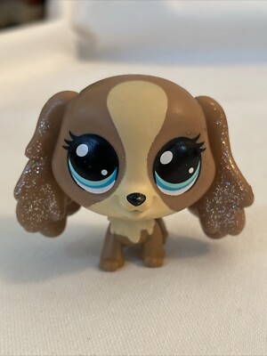 Hasbro LPS Littlest Pet Shop NUTMEG DASH COCKER SPANIEL DOG #295 GC | eBay