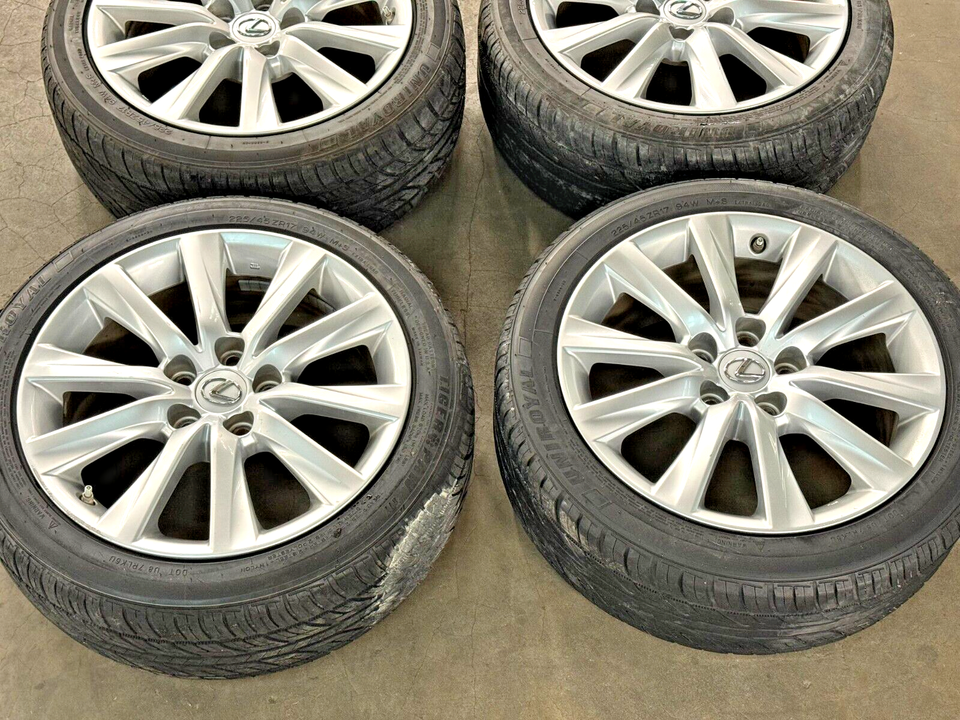2014-2016 Lexus IS250 IS350 Wheel Wheels Rim with Tire Set OEM | Lug ...