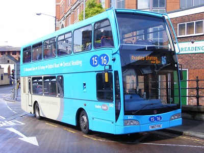 843 YN57FXC Reading Buses 6x4 Quality Bus Photo | eBay UK