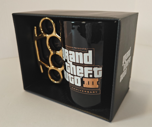 Grand Theft Auto GTA 3 Knuckleduster Mug Rare Rockstar Merchandise ...