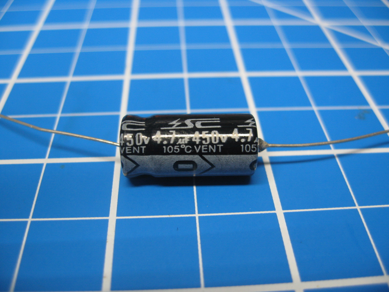 SC - GHA Series - Axial Electrolytic Capacitors - 450v 4.7uF - 10 ...