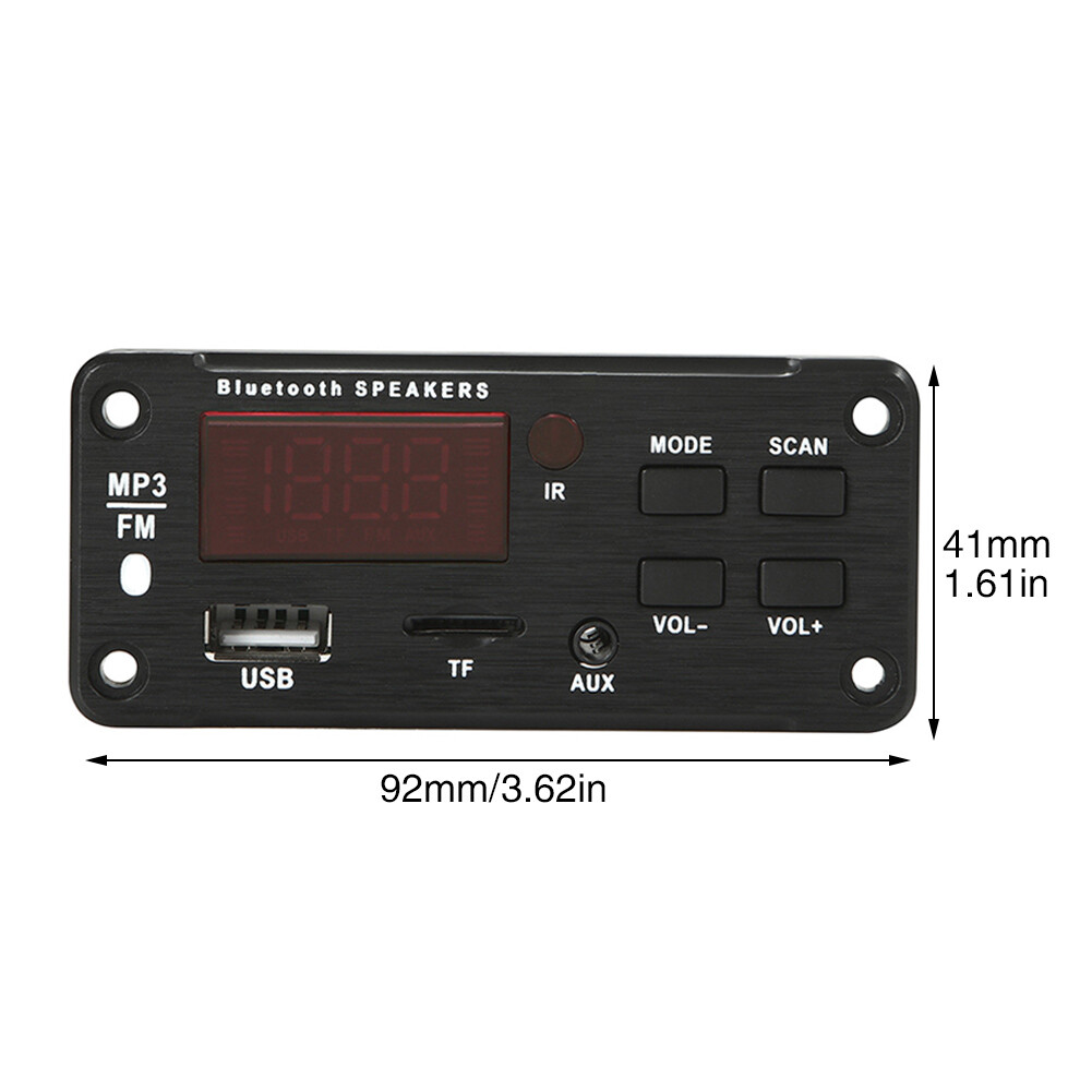 Decoder Board Aux MP3 Player WAV Module Car Portable Bluetooth ...