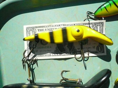 LEGEND LURE PENNSYLVANIA MUSKY LURE BUMBLE-BEE JAILBIRD 6 INCH BEAUTY ...