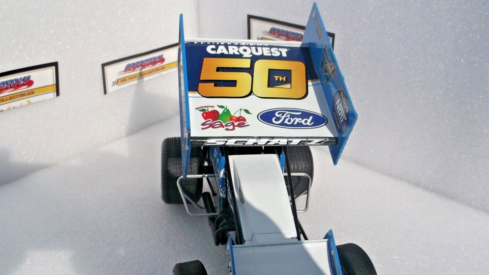 DONNY SCHATZ CARQUEST 50th FORD PERFORMANCE RACING 1:18 ACME SPRINT CAR ...