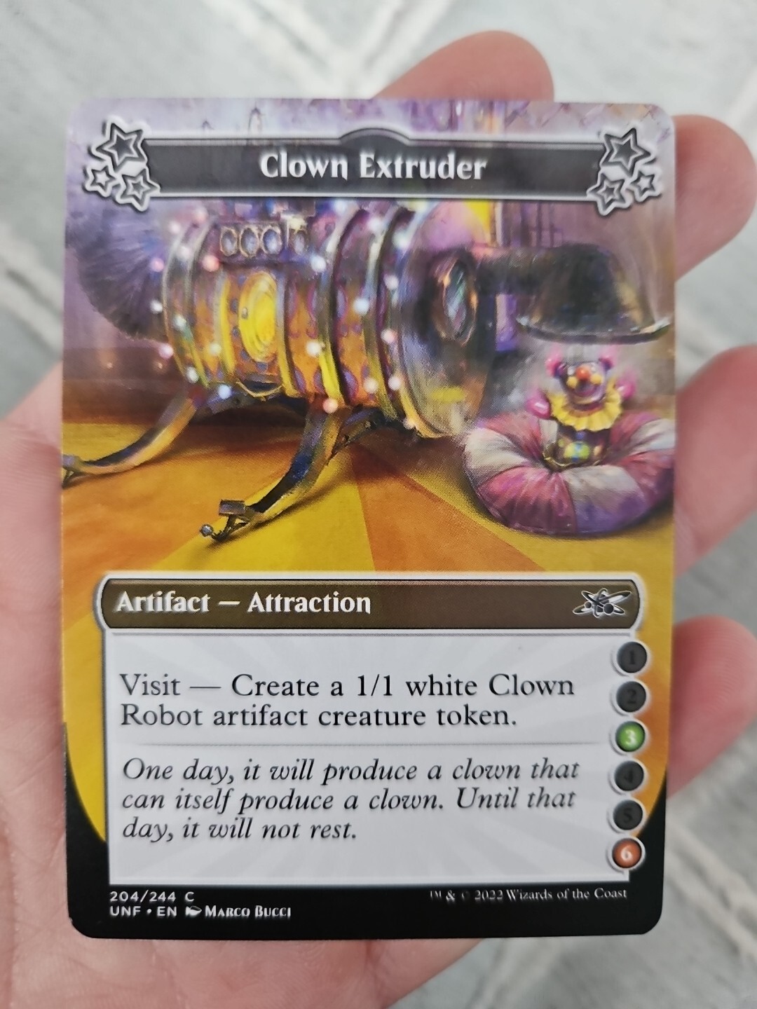 MTG UNF Clown Extruder PACK FRESH 204/244 Regular Common FREE SHIPPING ...
