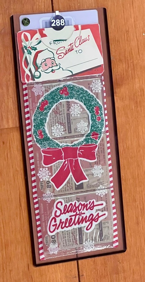 1953 Topps Christmas Rack Pack Sealed and Authenticated Potential ...