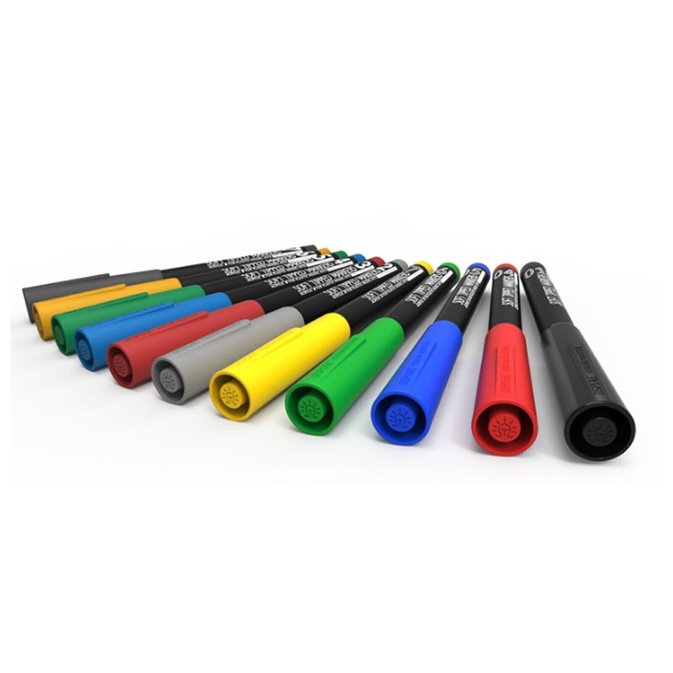 DSPIAE MK/MKM Waterproof Soft Tipped Marker Pen For Plastic Model Tools ...