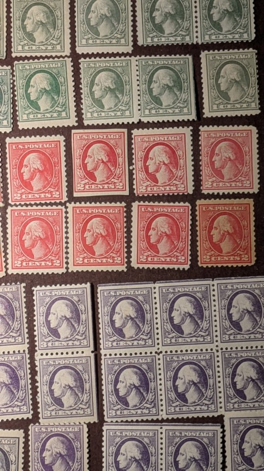 U.S. Stamps,Offset Printing Issues of 1918-20, #525-532 mint NH and ...